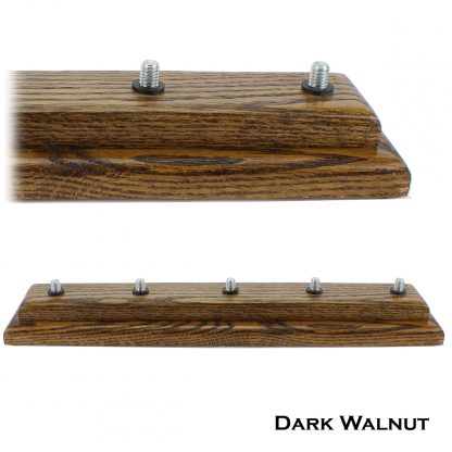 Beer Tap Handle Display Stand - 5 Place Solid Oak - Display Shack