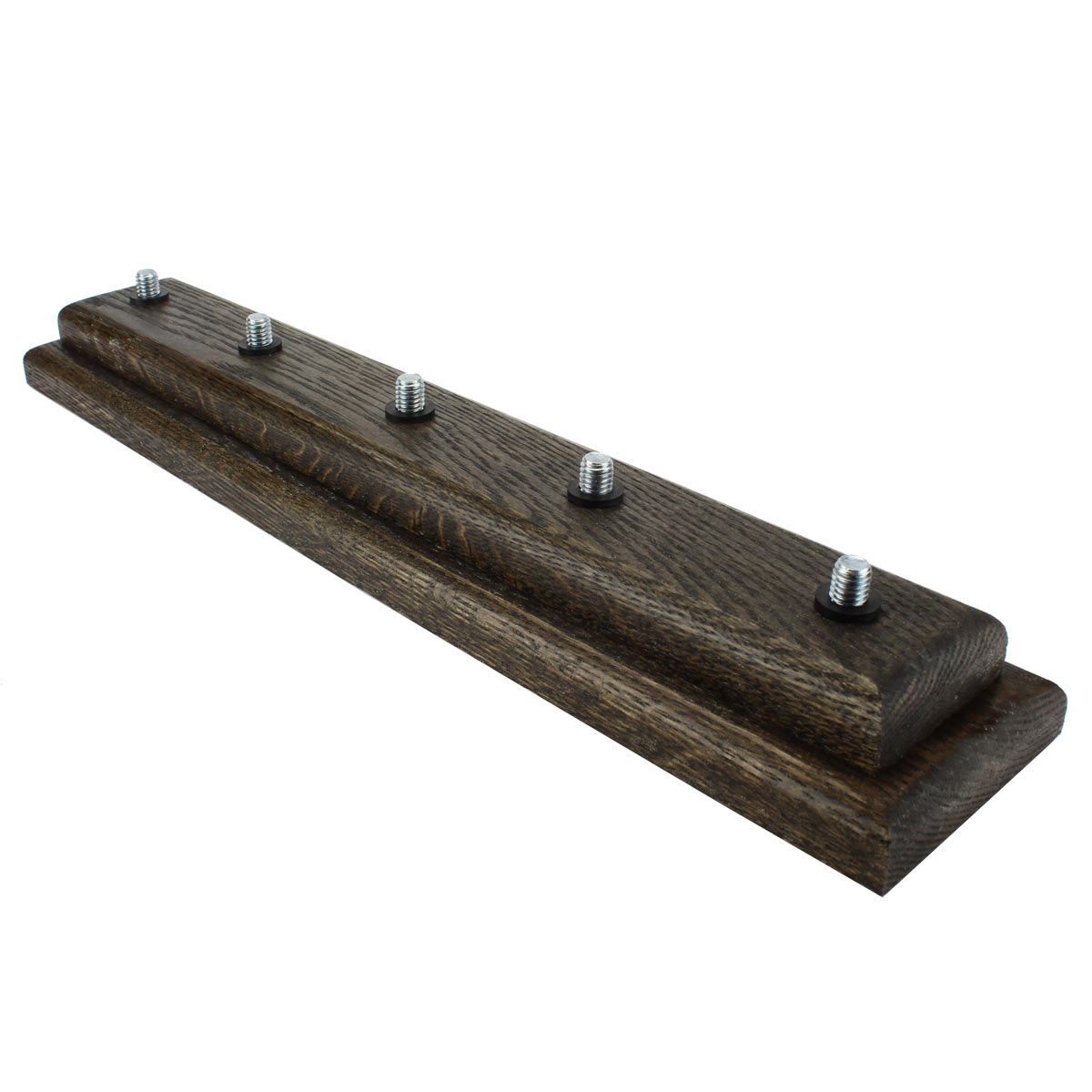 Beer Tap Handle Display Stand - 5 Place Solid Oak - Display Shack