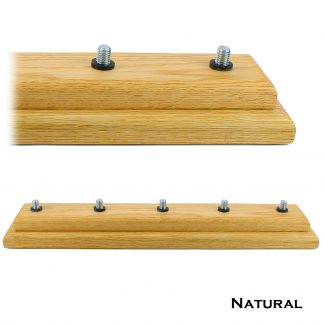 Beer Tap Handle Display Stand - 5 Place Solid Oak - Display Shack