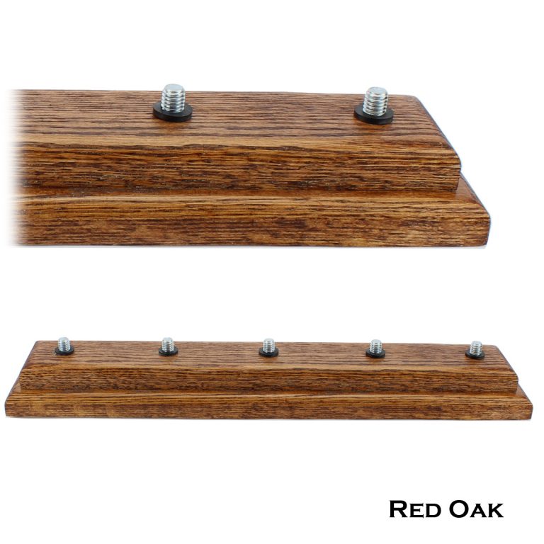 Beer Tap Handle Display Stand - 5 Place Solid Oak - Display Shack