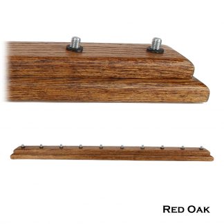 Beer Tap Handle Display Stand - 10 Place Solid Oak - Display Shack