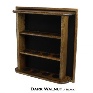 Pint Glass Display Case - 12 Place wall hanging w/ Door