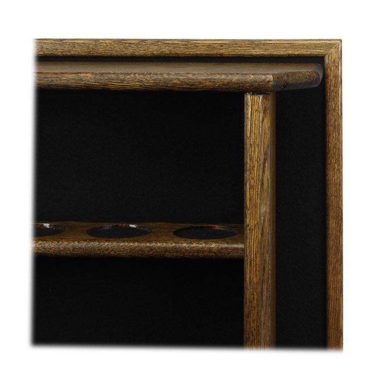 Pint Glass Display Case - 24 Place wall hanging w/ Door - Display Shack