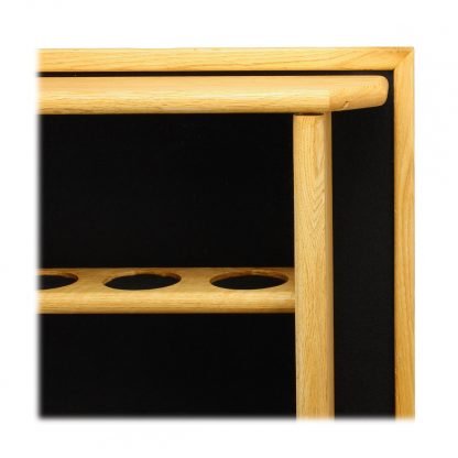 Pint Glass Display Case - 24 Place wall hanging w/ Door - Display Shack