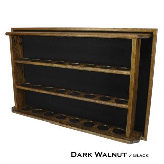 Pint Glass Display Case - 24 Place wall hanging w/ Door - Display Shack