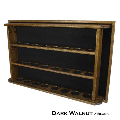 Pint Glass Display Case - 24 Place wall hanging w/ Door - Display Shack