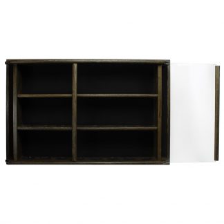 Pint Glass Display Case - 24 Place wall hanging w/ Door - Display Shack