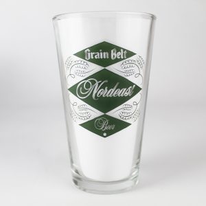 Beer Pint Glass - Grain Belt Nordeast Beer - Display Shack