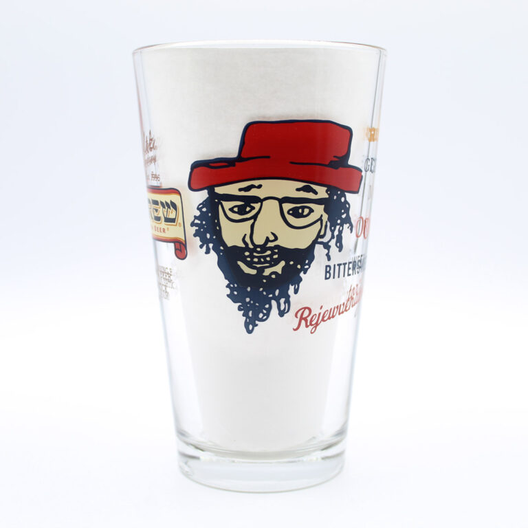 Beer Pint Glass - Shmaltz Brewing Company He'brew
