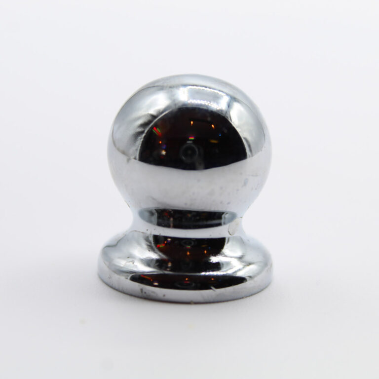 Tap Handle Replacement Round Finial - Chrome