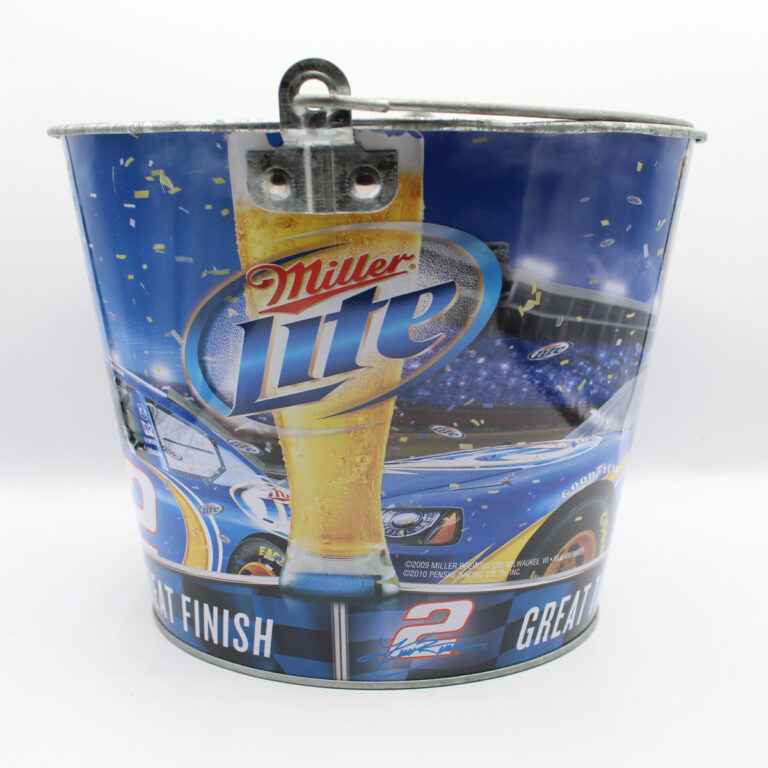 Beer Ice Bucket - Miller Lite Racing #2 Kurt Busch